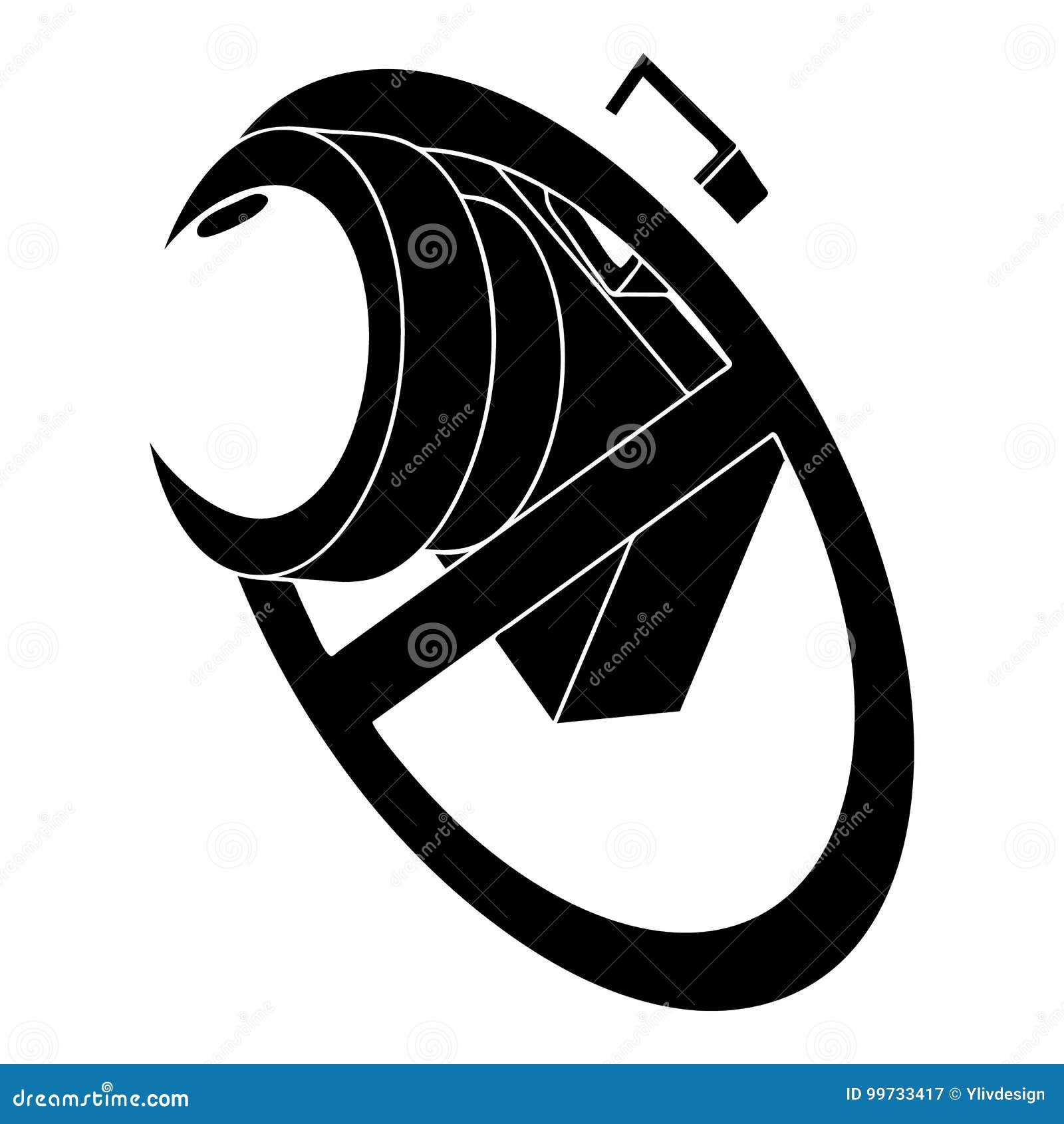 No Camera Icon, Simple Style Stock Vector - Illustration of geometric ...