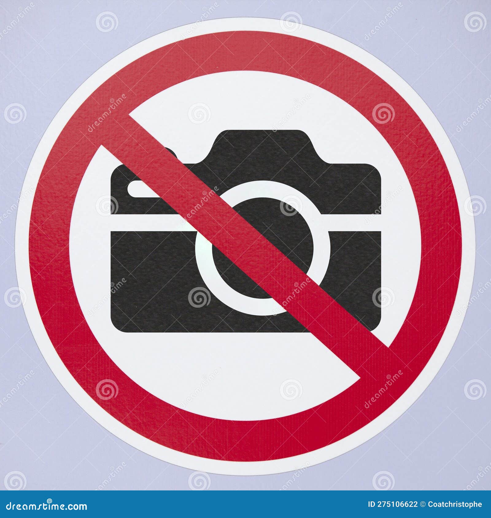 No camera sign stock photo. Image of sign, white, composition - 275106622