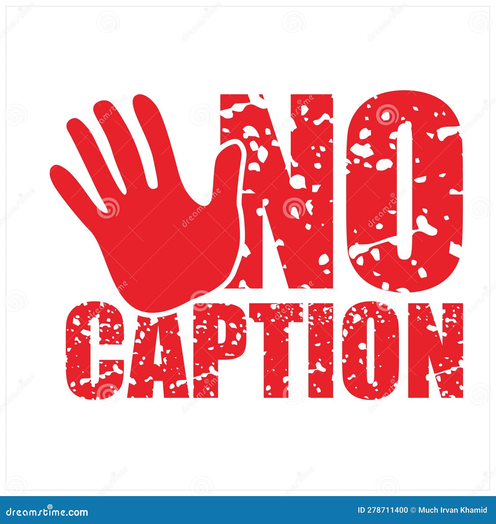No caption vector text stock vector. Illustration of clothing - 278711400