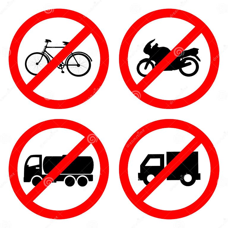 No Car Icon Great for Any Use. Vector EPS10 Stock Vector - Illustration ...