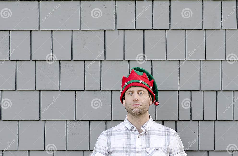 No Christmas cheer. stock photo. Image of tired, outdoors - 106818758