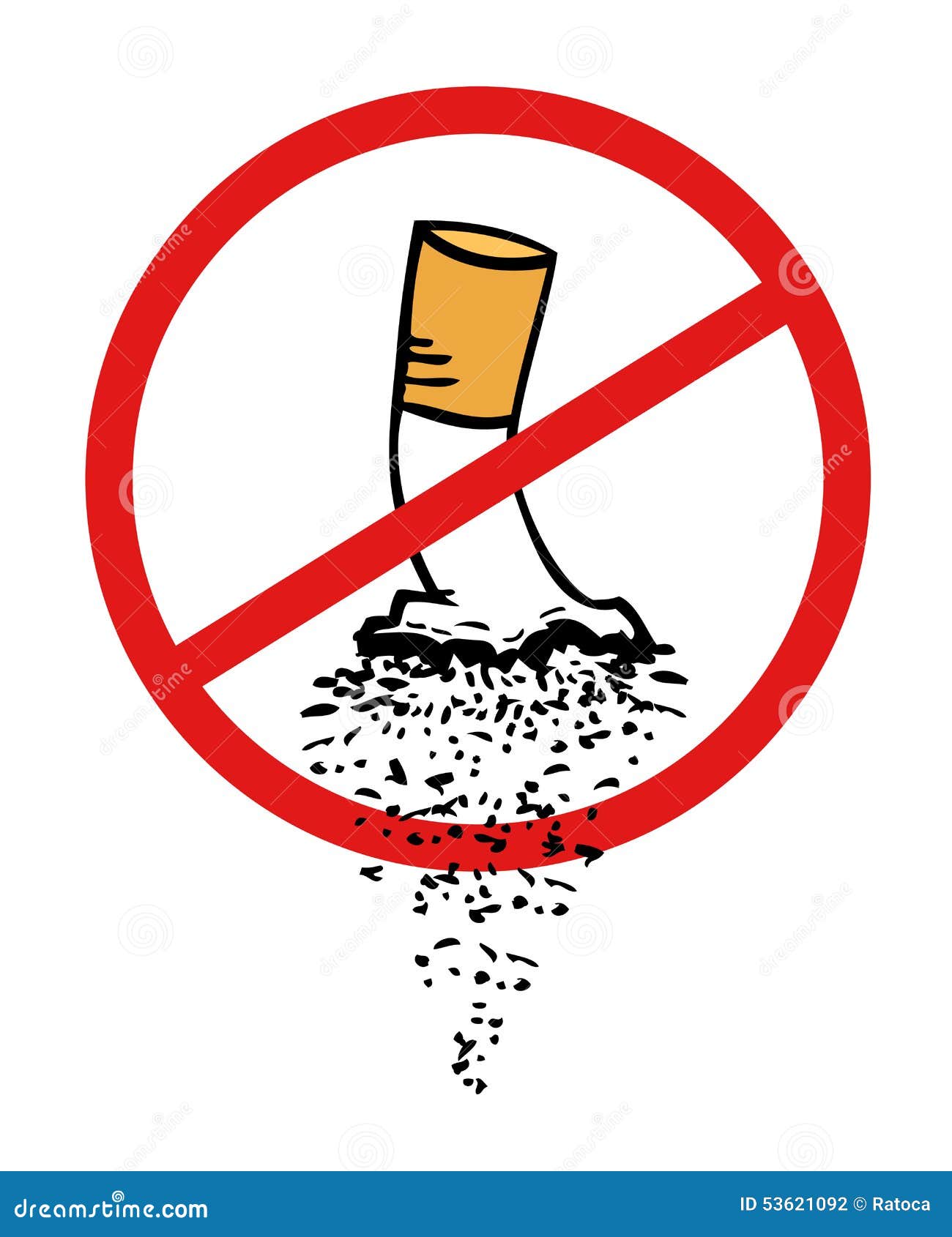 No cigar sign stock vector. Illustration of smoking, group - 53621092