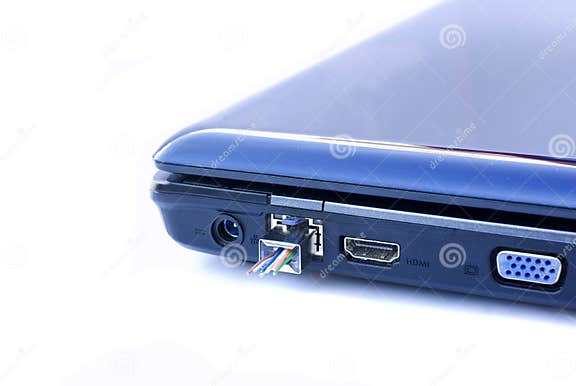 No connection stock image. Image of hdmi, network, cable - 18261439