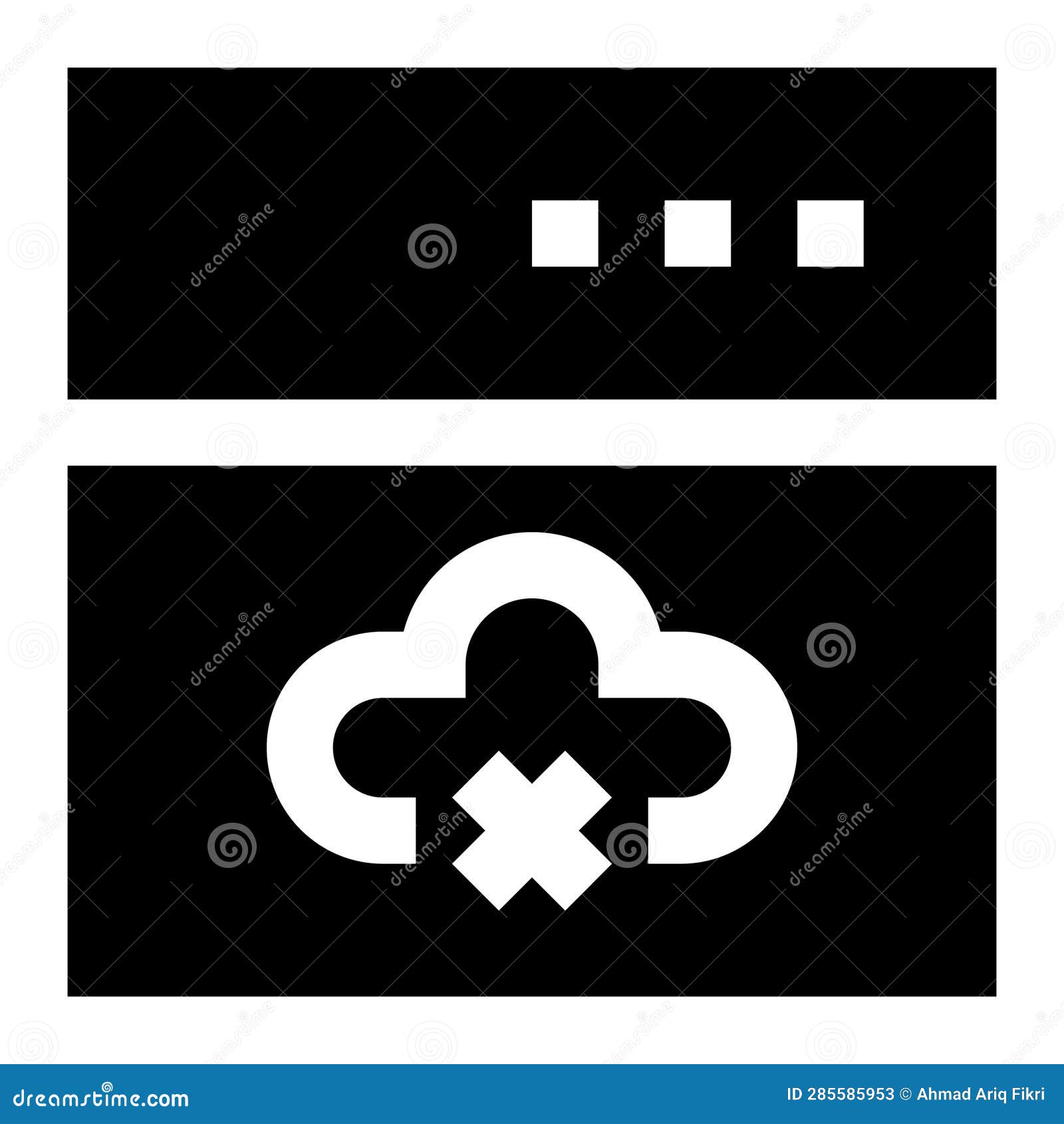 No Connection Icon. Internet Technology Concept Stock Vector ...