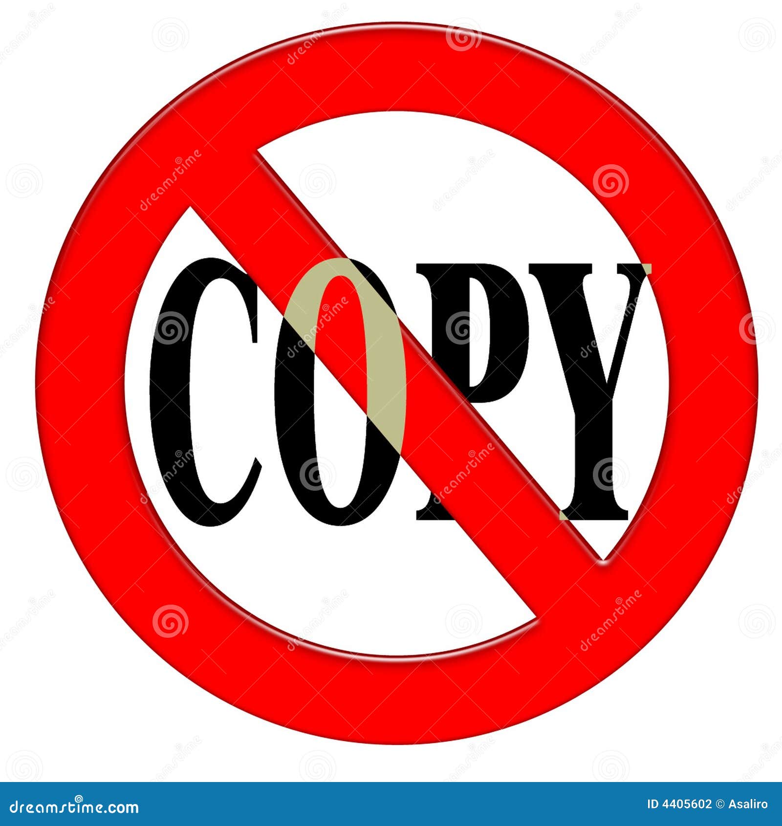 No copie stock de ilustración. Ilustración de alerta, alarmas - 4405602