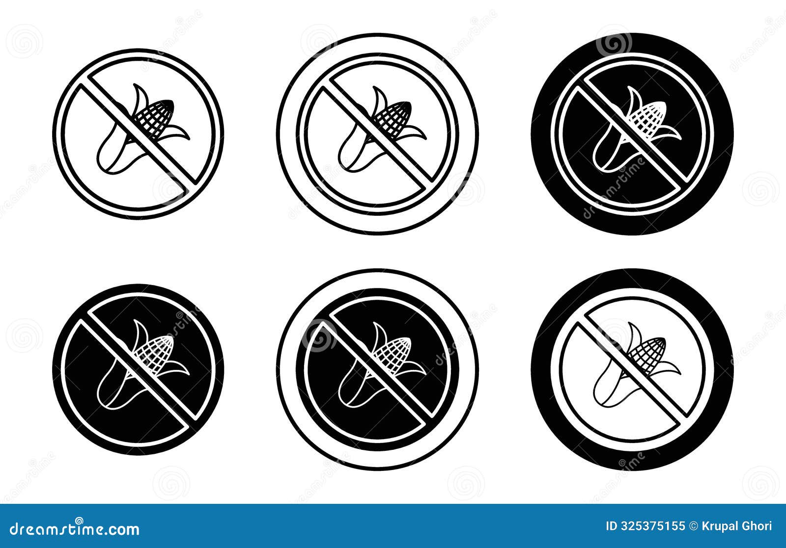 Pop Corn Sign Emoji Icon Illustration. Popcorn Box Vector Symbol ...