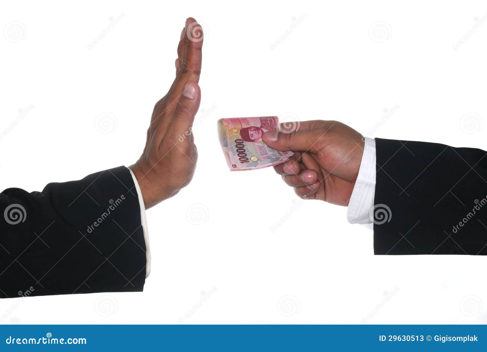 No Corruption or Fee Concept Stock Image - Image of indonesian, concept ...
