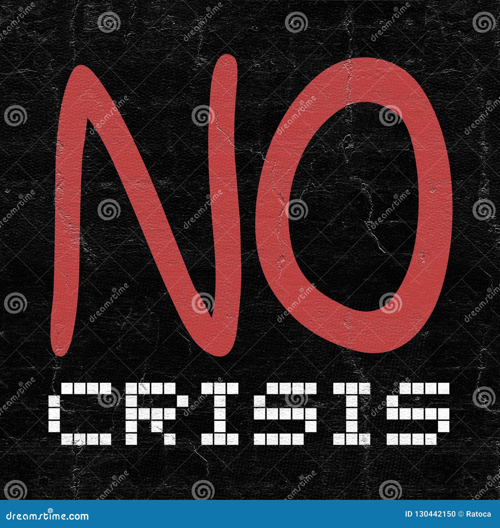 No crisis stock illustration. Illustration of recession - 130442150