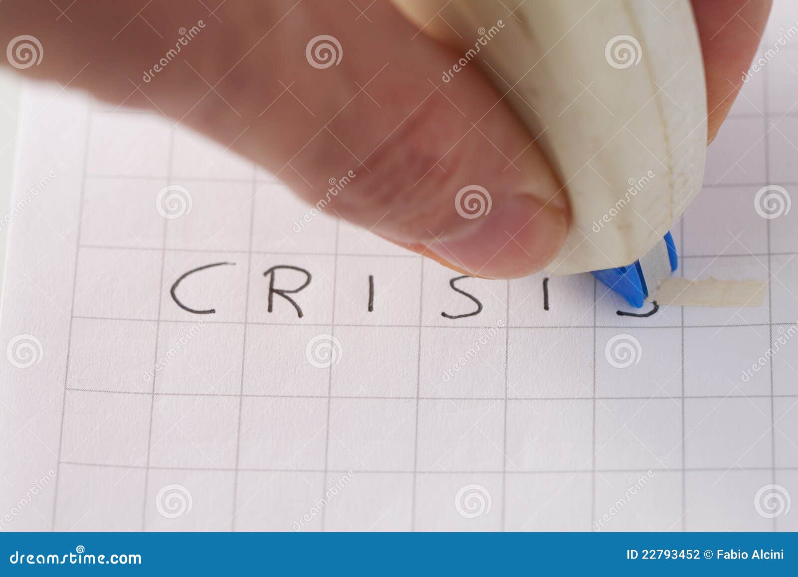 No crisis stock photo. Image of business, erasing, economic - 22793452
