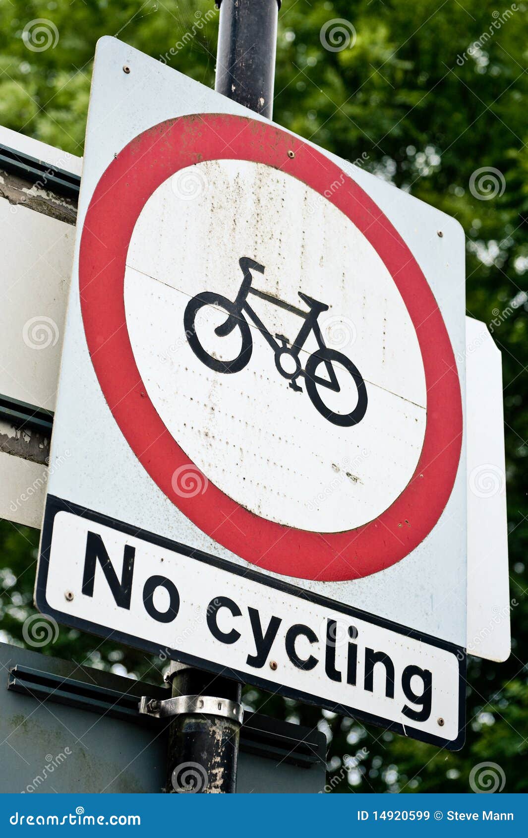 No cycling stock image. Image of metal, signs, transport - 14920599