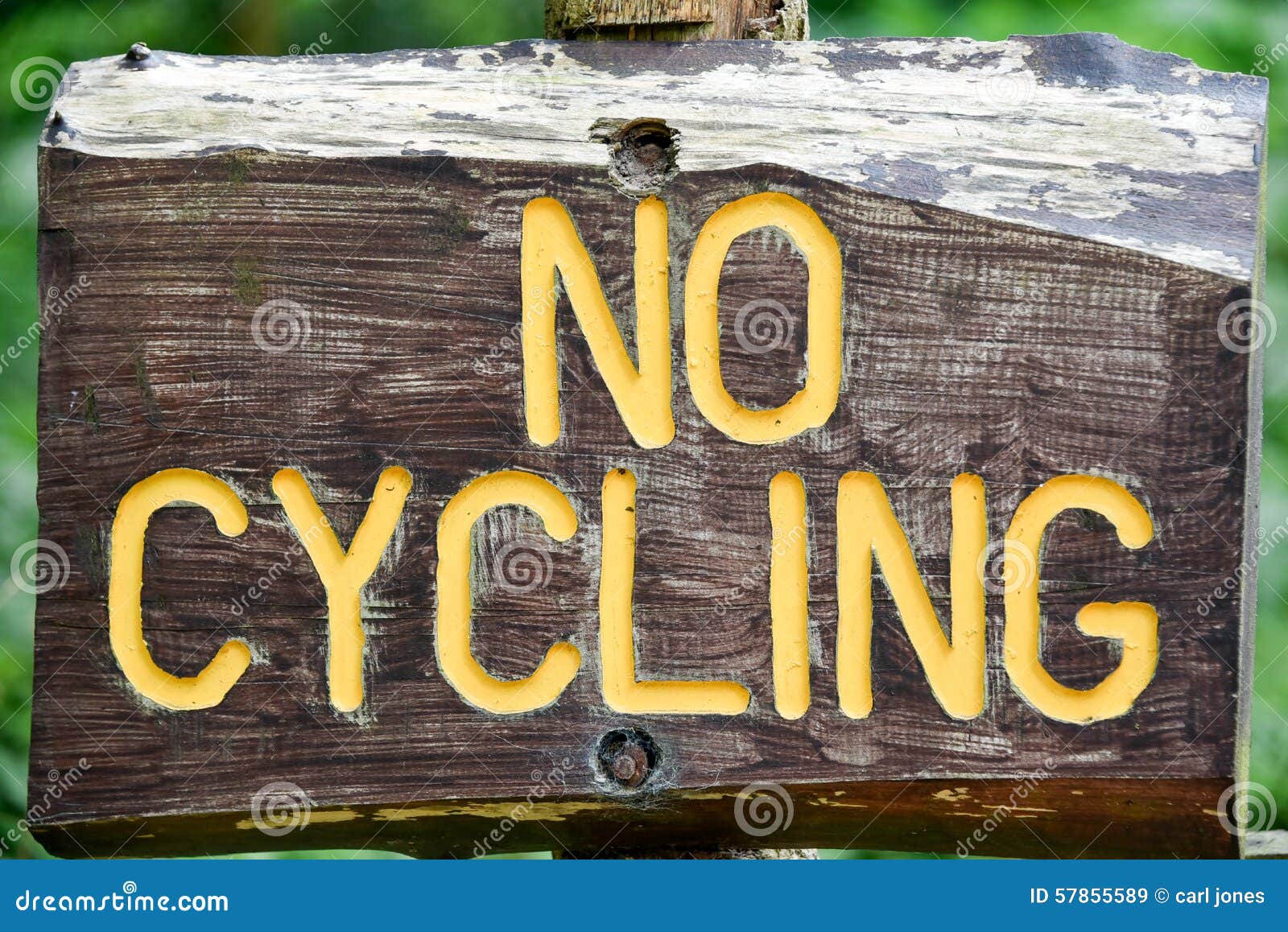 No Cycling Sign stock image. Image of road, sign, icon - 57855589