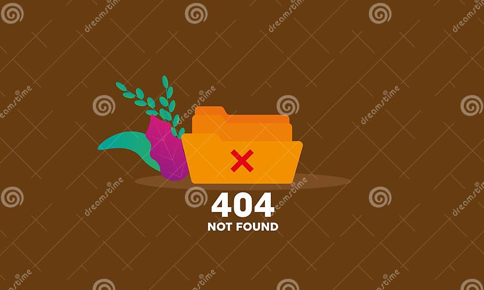 No Data, Empty Data Concept Illustration Vector Stock Illustration ...