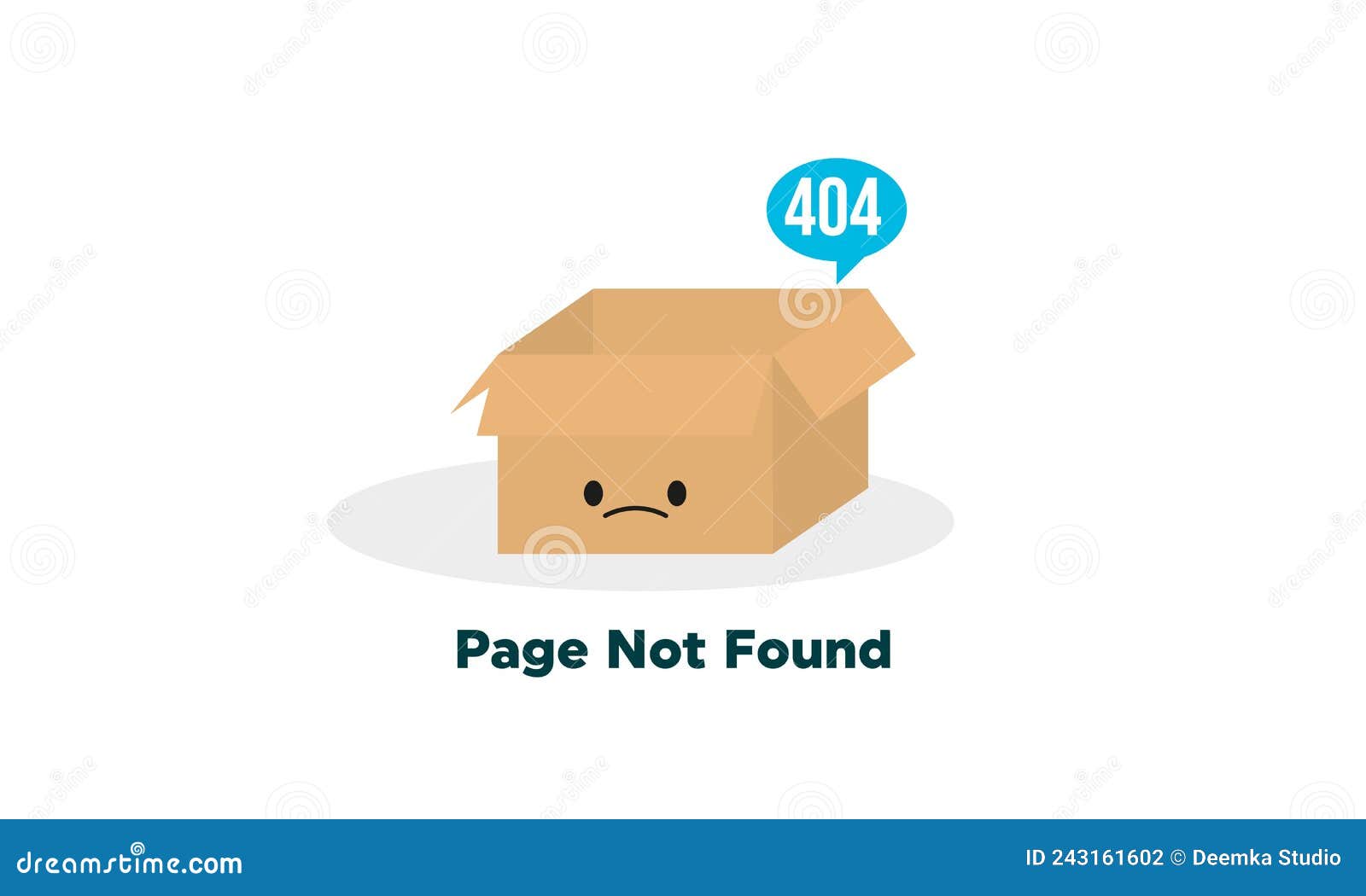 No Data, Empty Data Concept Illustration Vector Stock Vector ...