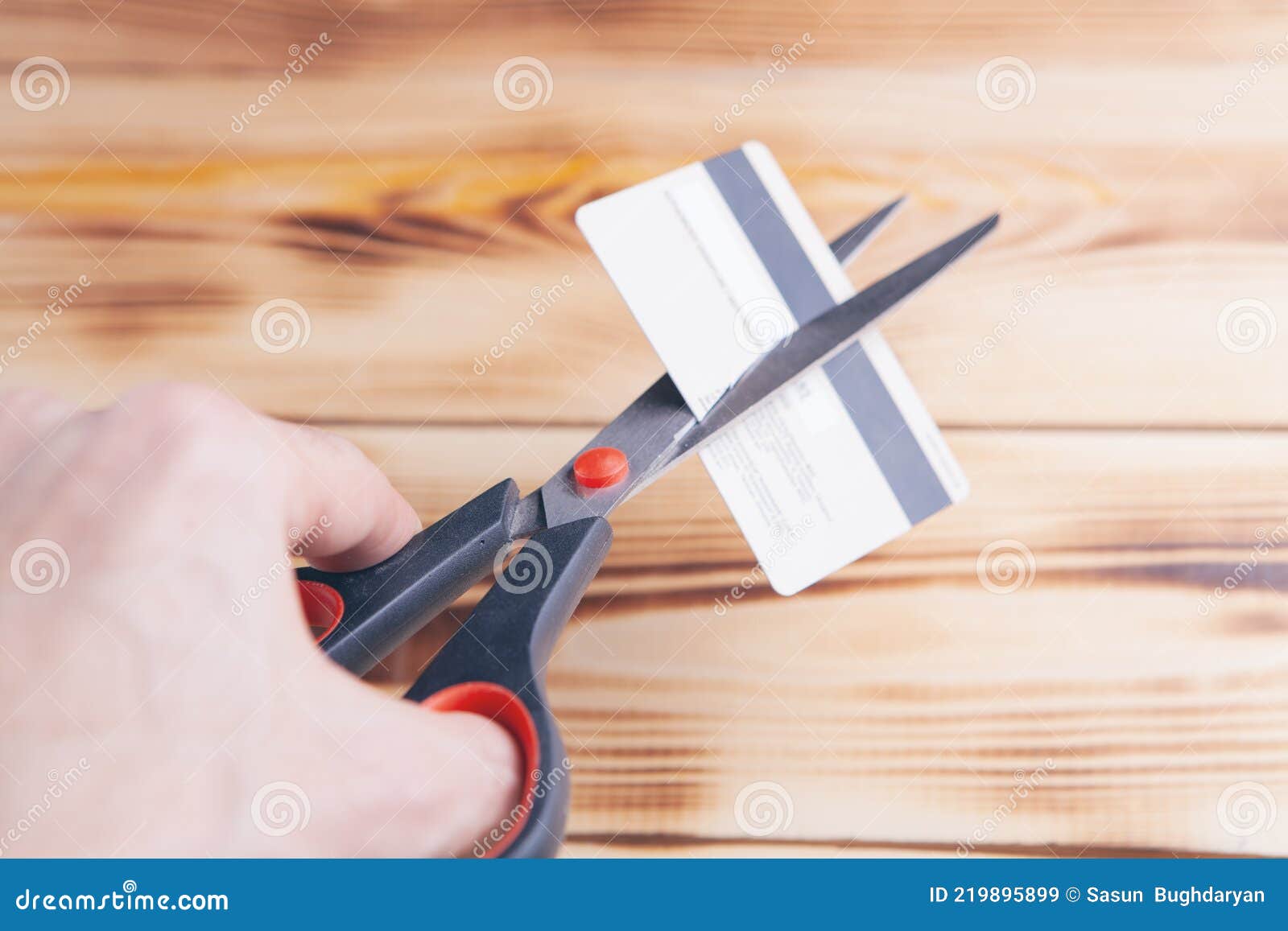 No Debt - Credit Card - Scissors Stock Image - Image of privacy, credit ...