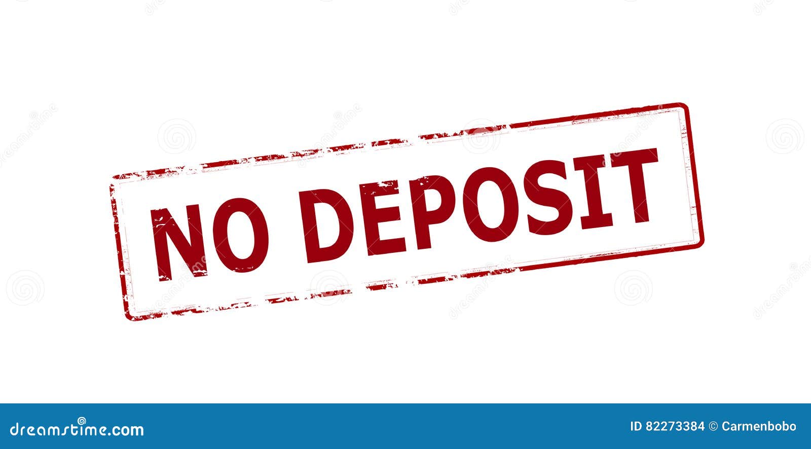 No deposit stock illustration. Illustration of sign, repository - 82273384