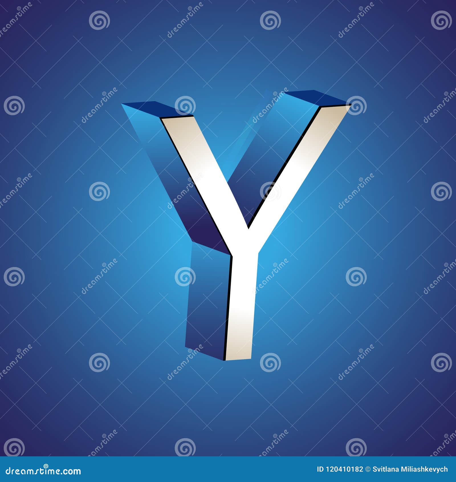 No Desenho, O Logotipo Da Letra Y Ilustração Stock - Ilustração de ...