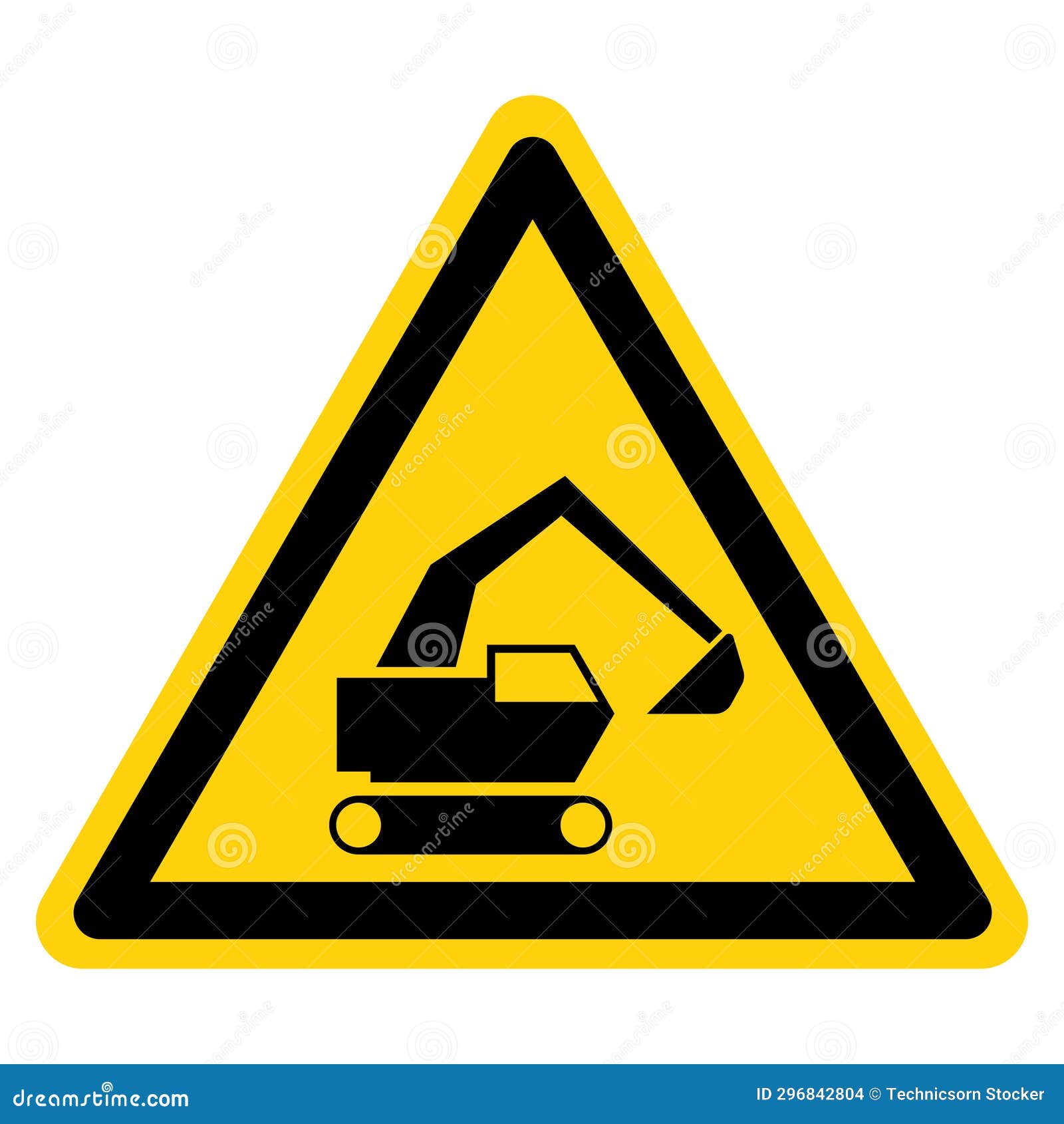 No Digging Symbol Sign, Vector Illustration, Isolate on White ...