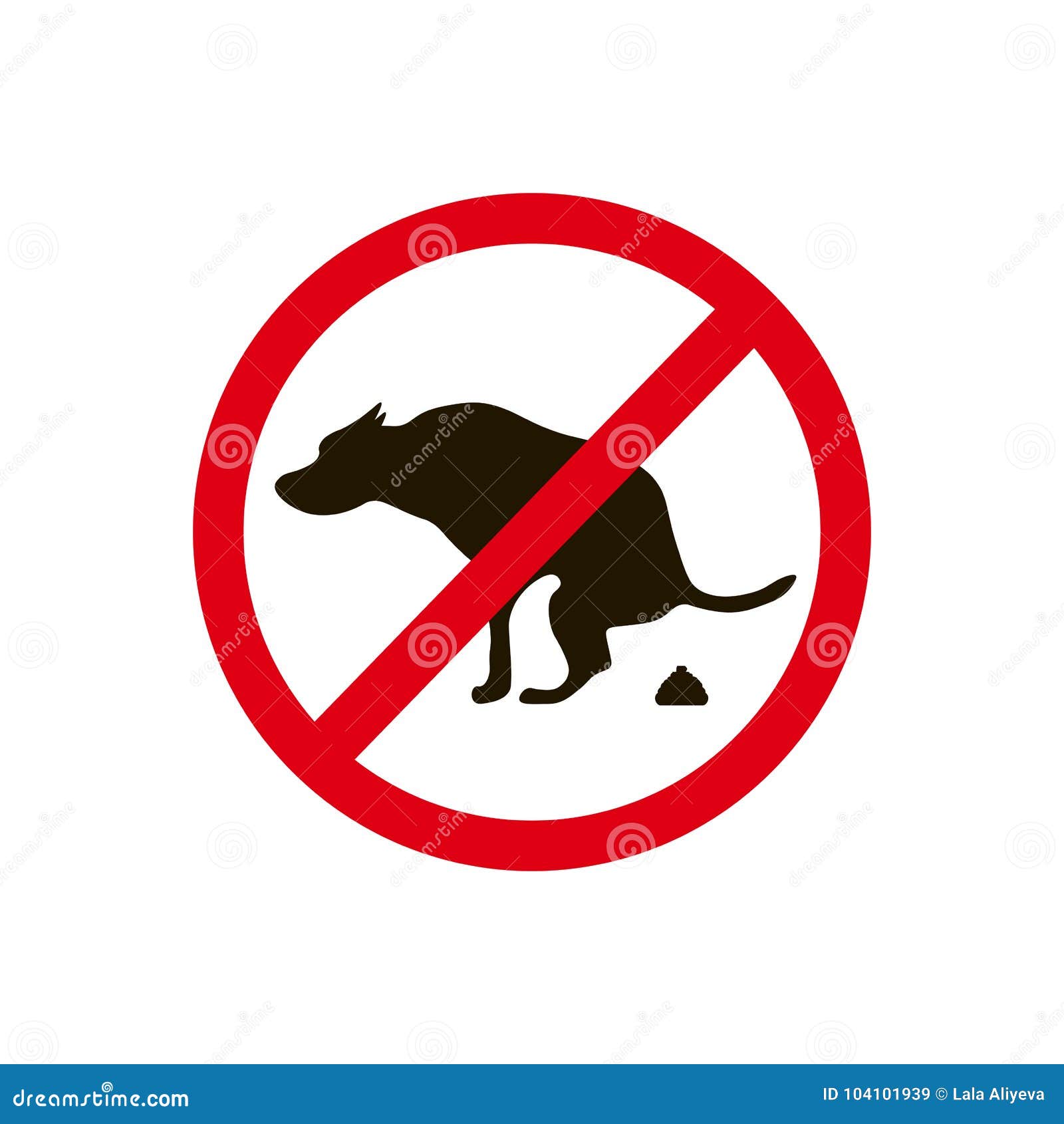 No Dog Poop Sign. is Not Allowed. No Poo Poo Stock Illustration ... No Dog Poop Sign. is Not Allowed. No Poo Poo Stock Illustration ...
