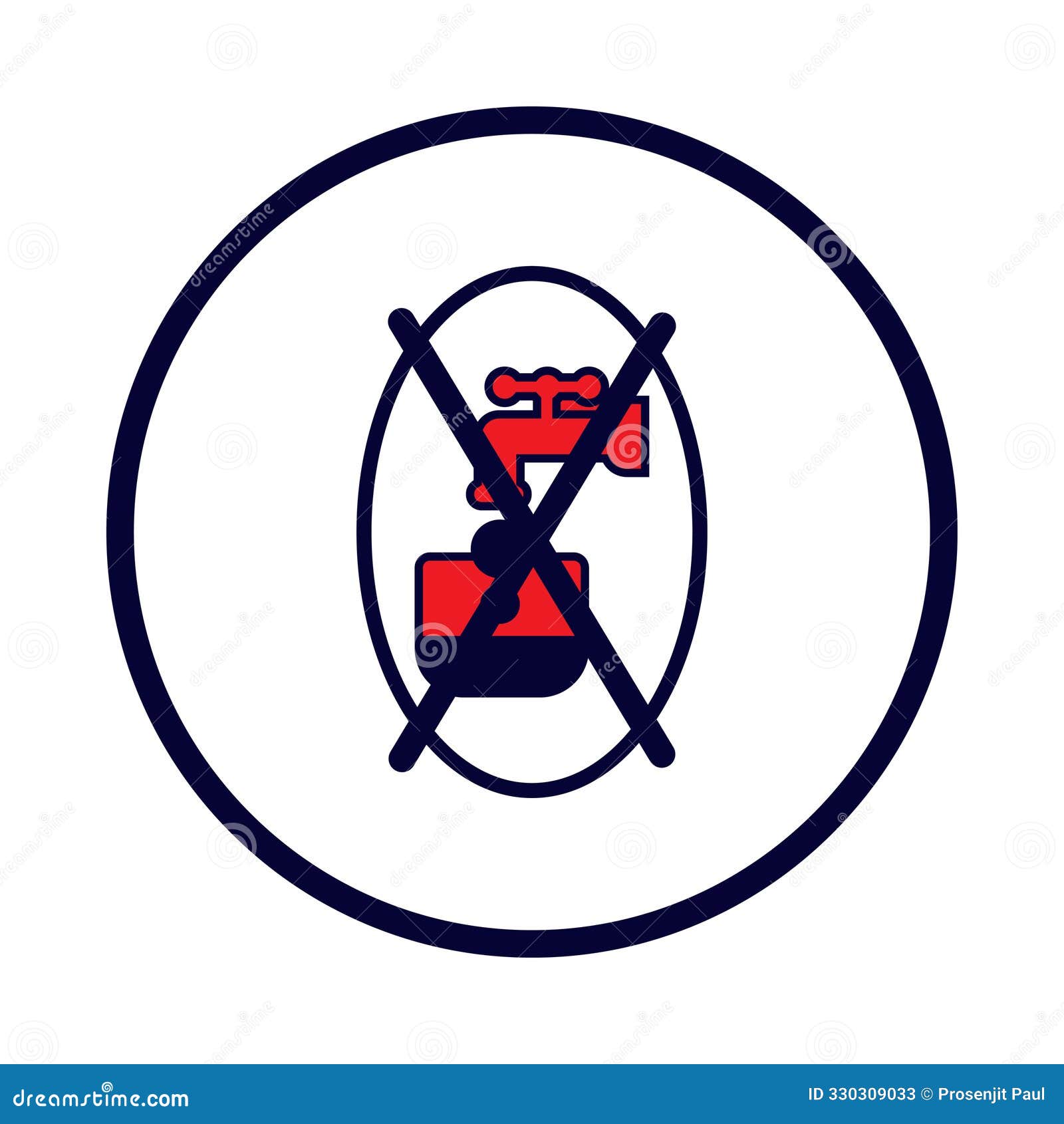 No Drinking Water, Water, Tap, Water Tap, Not Drinking Water Sign Icon ...