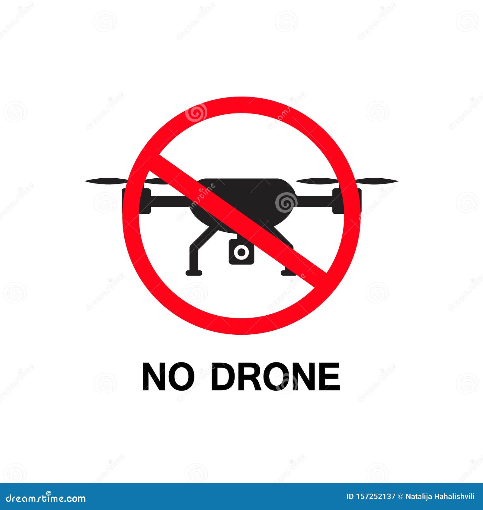 No Drone Zone Sign Icon in Transparent Style. Ban Vector Illustration ... No Drone Zone Sign Icon in Transparent Style. Ban Vector Illustration ...