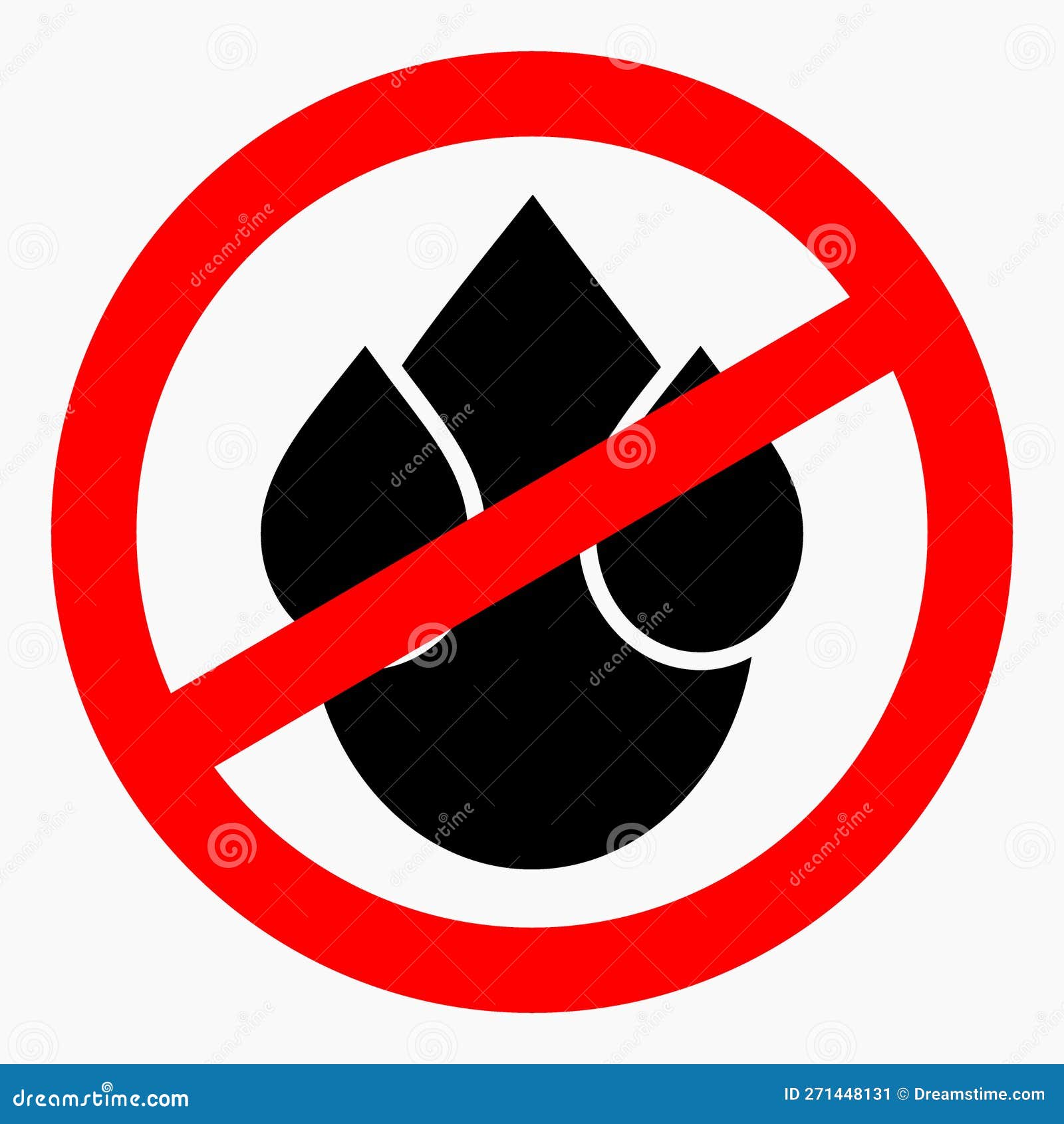 No drop icon stock vector. Illustration of sealant, rainy - 271448131