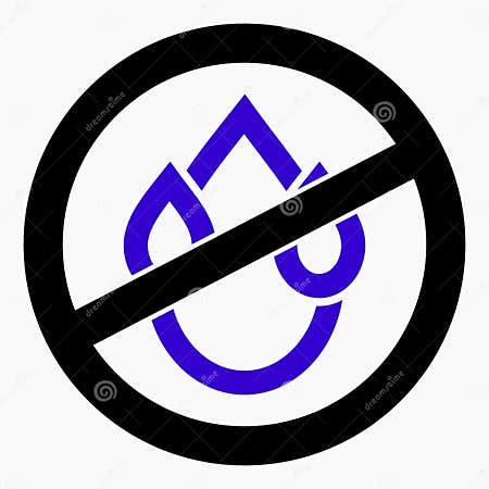 No drop icon stock vector. Illustration of symbol, leak - 271448147