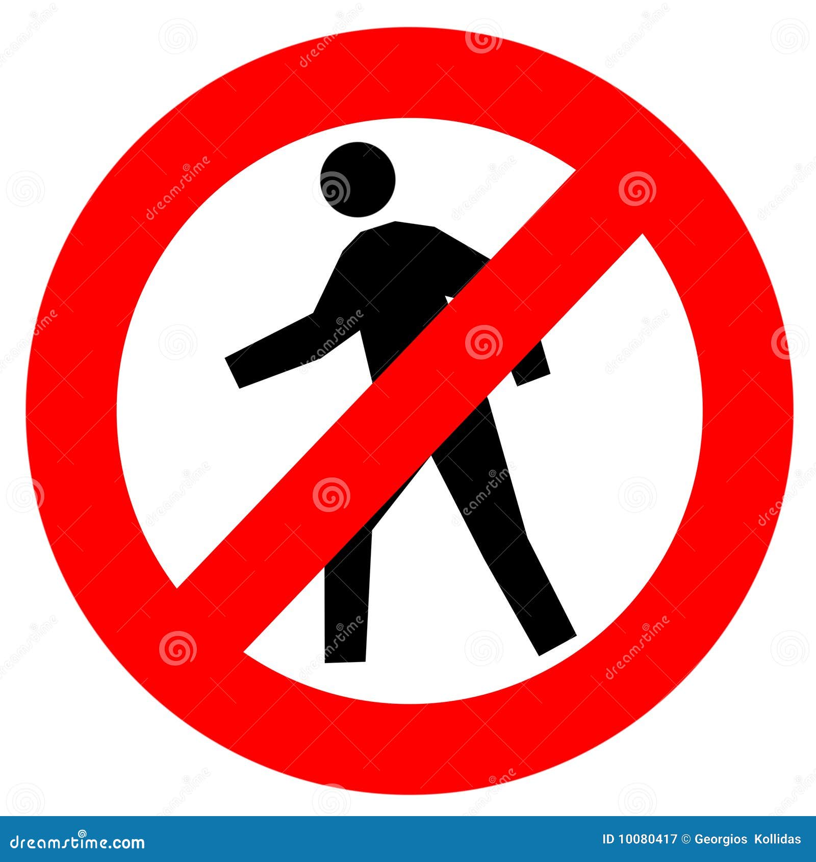 No entre stock de ilustración. Ilustración de conceptual - 10080417