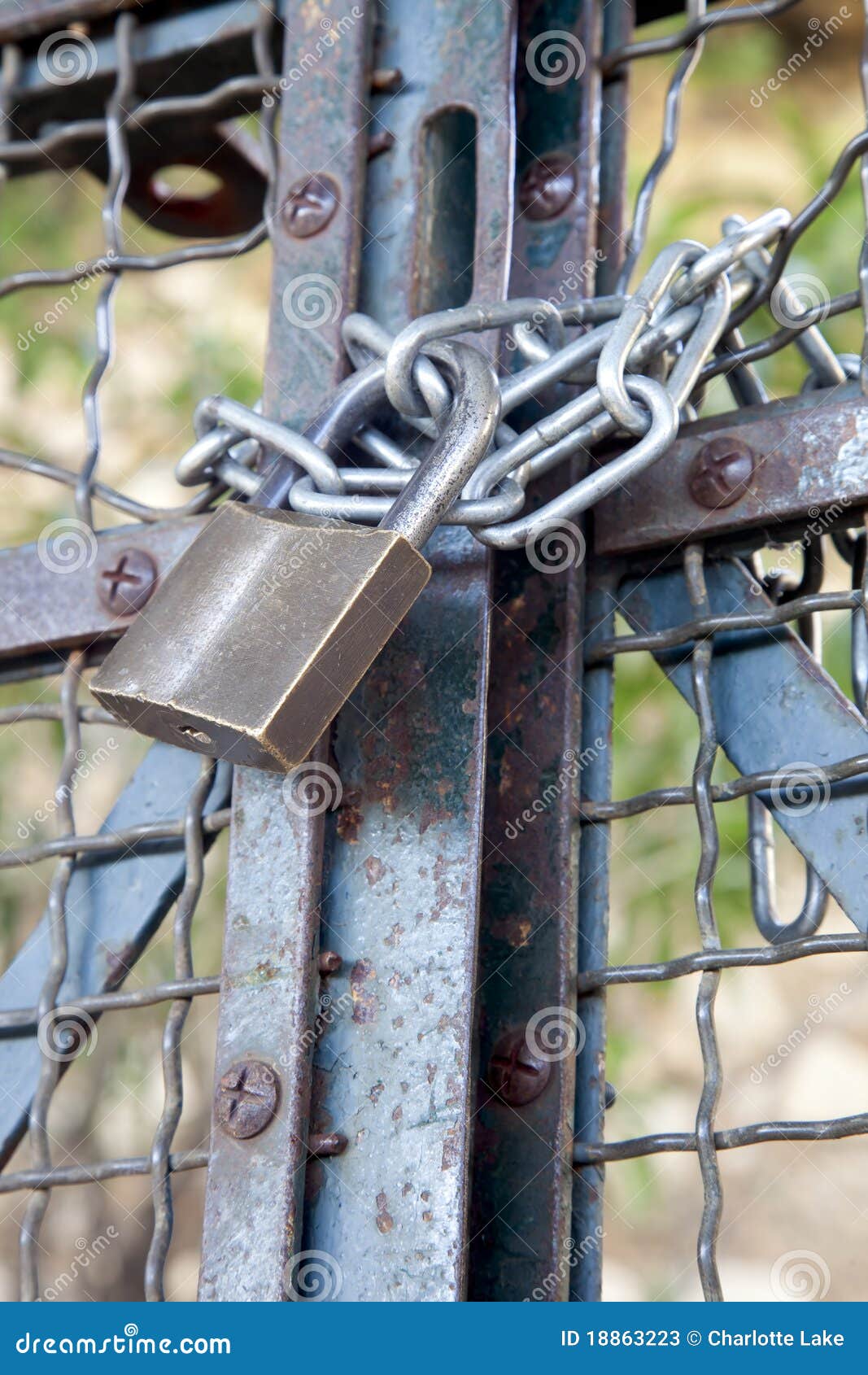 No Entry stock image. Image of france, chain, gate, security - 18863223