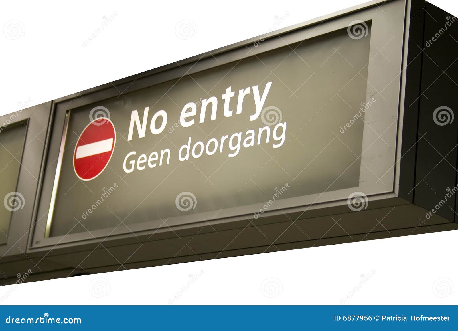 No entry stock photo. Image of metallic, prevent, regulation - 6877956