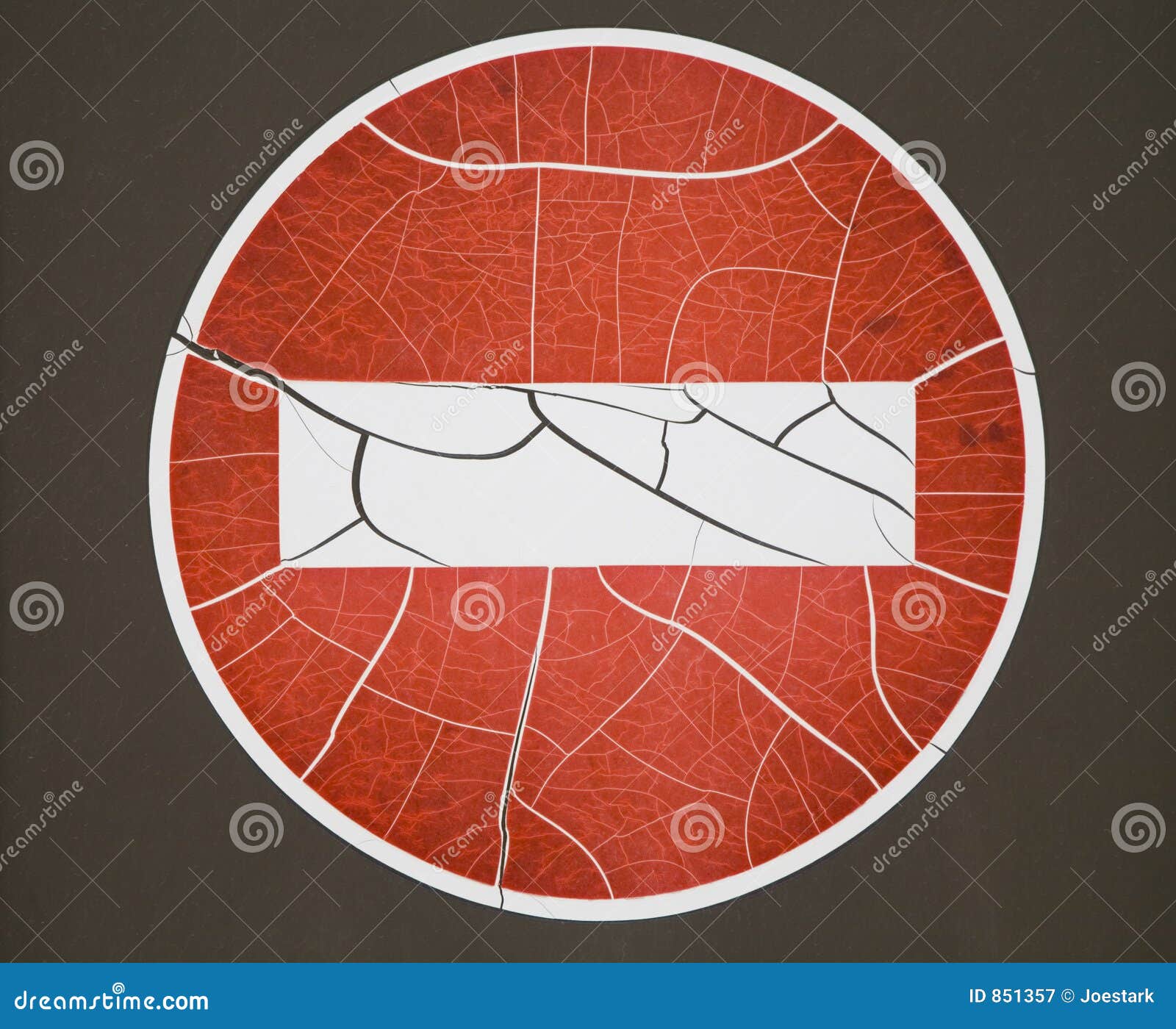No entry stock image. Image of broken, pictograph, cracked - 851357