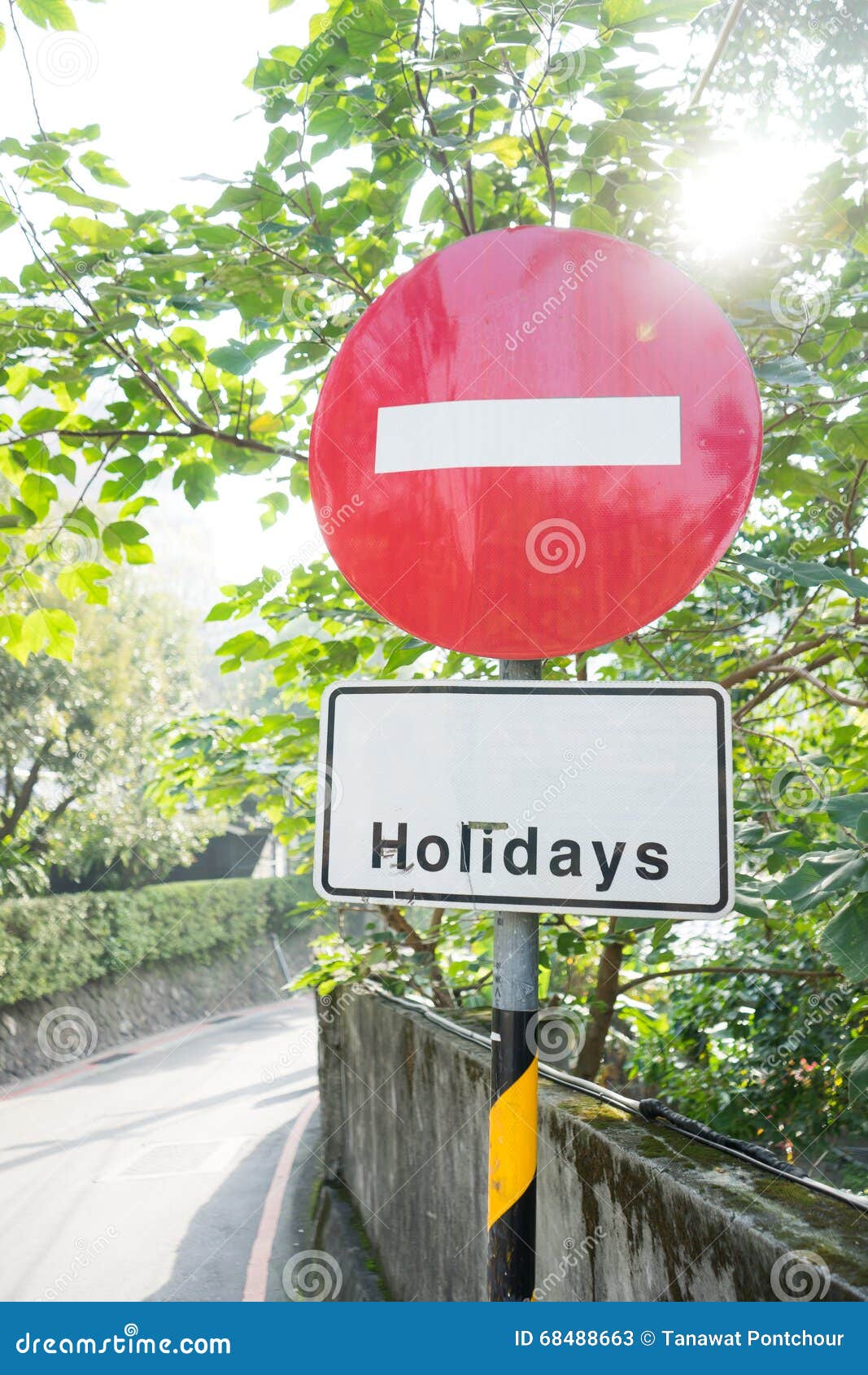 No entry in Holidays stock image. Image of professional - 68488663