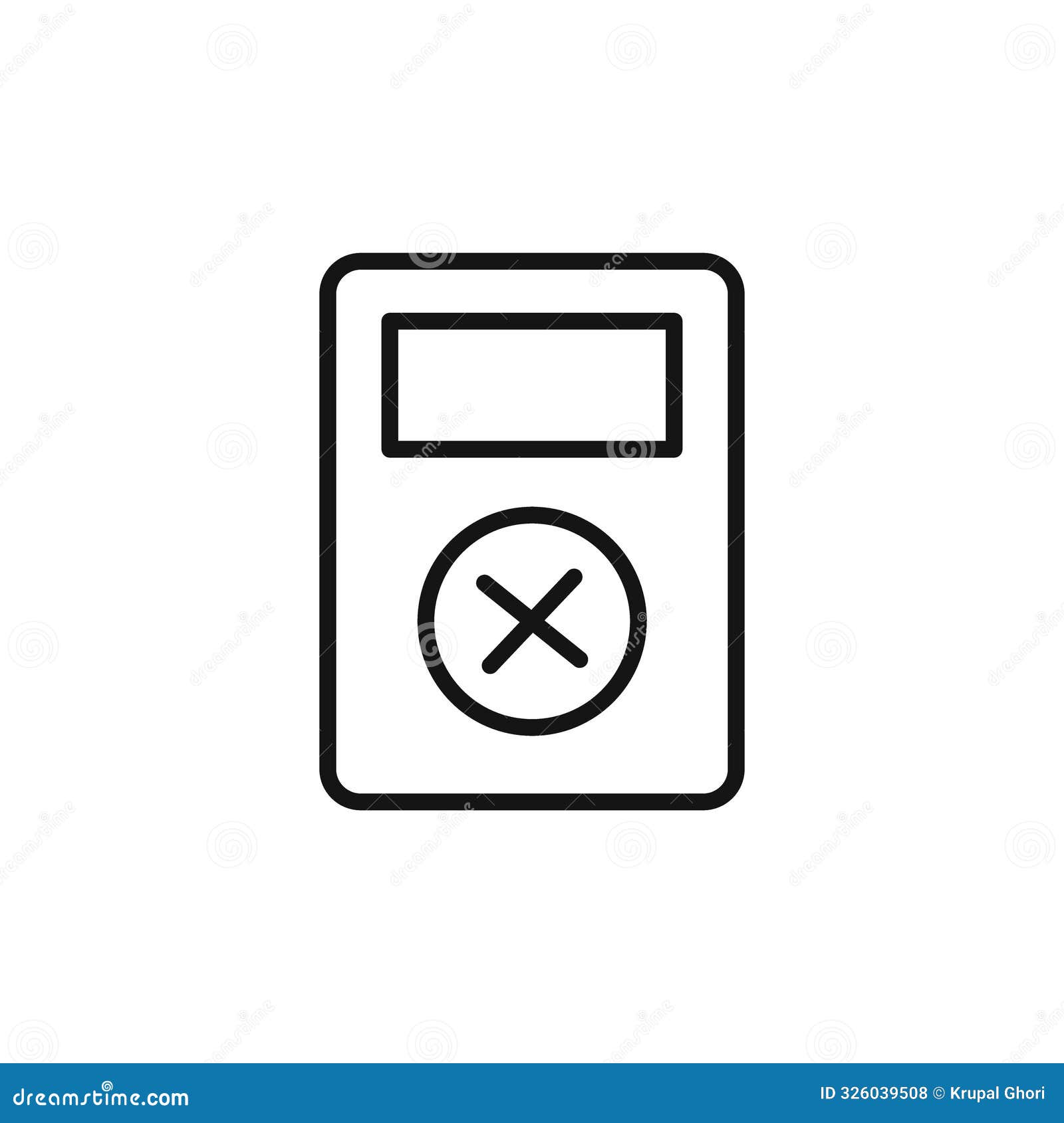 No Entry Logo Sign Vector Outline Stock Illustration - Illustration of ...