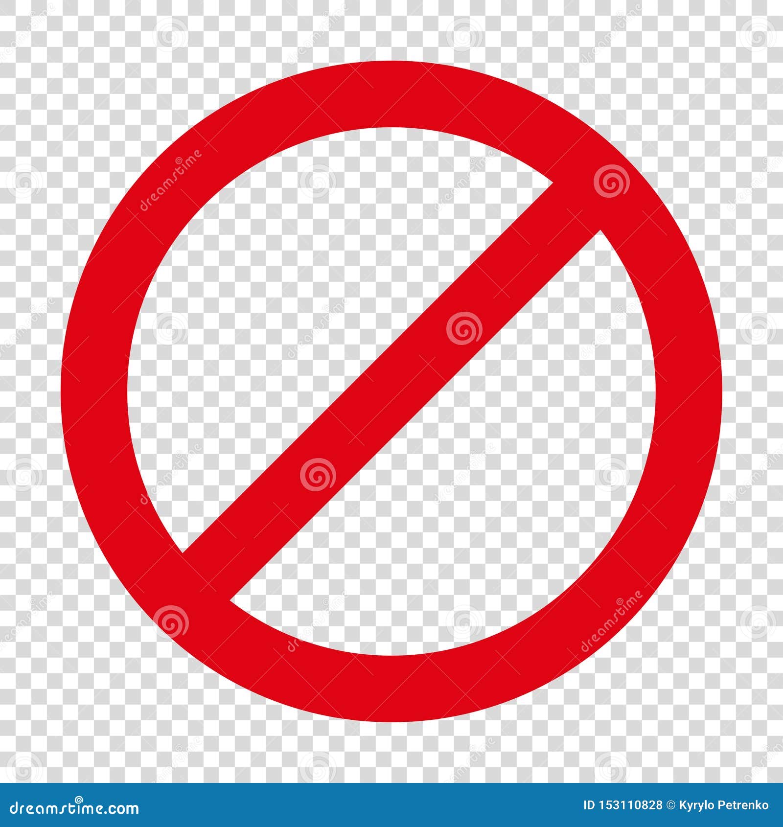 No Entry Restriction Sign Forbiding Parking Etc Stock Vector ...