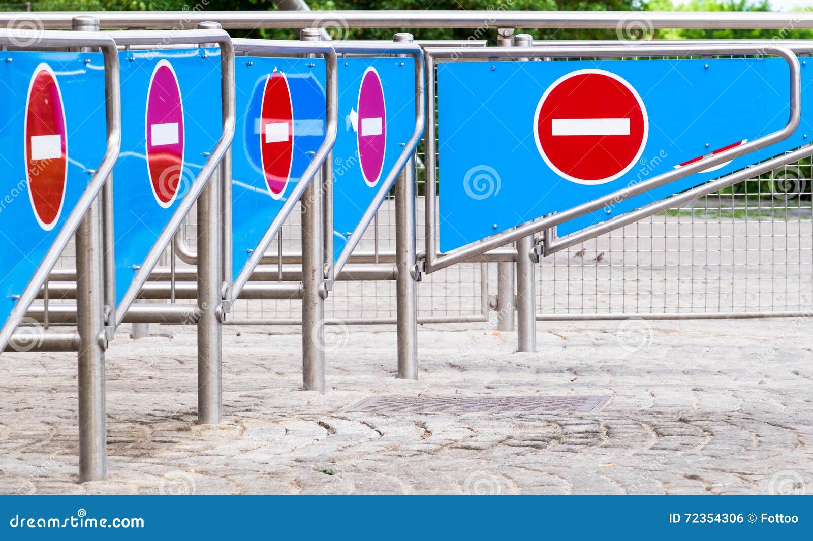 No entry stock photo. Image of security, group, contrasts - 72354306