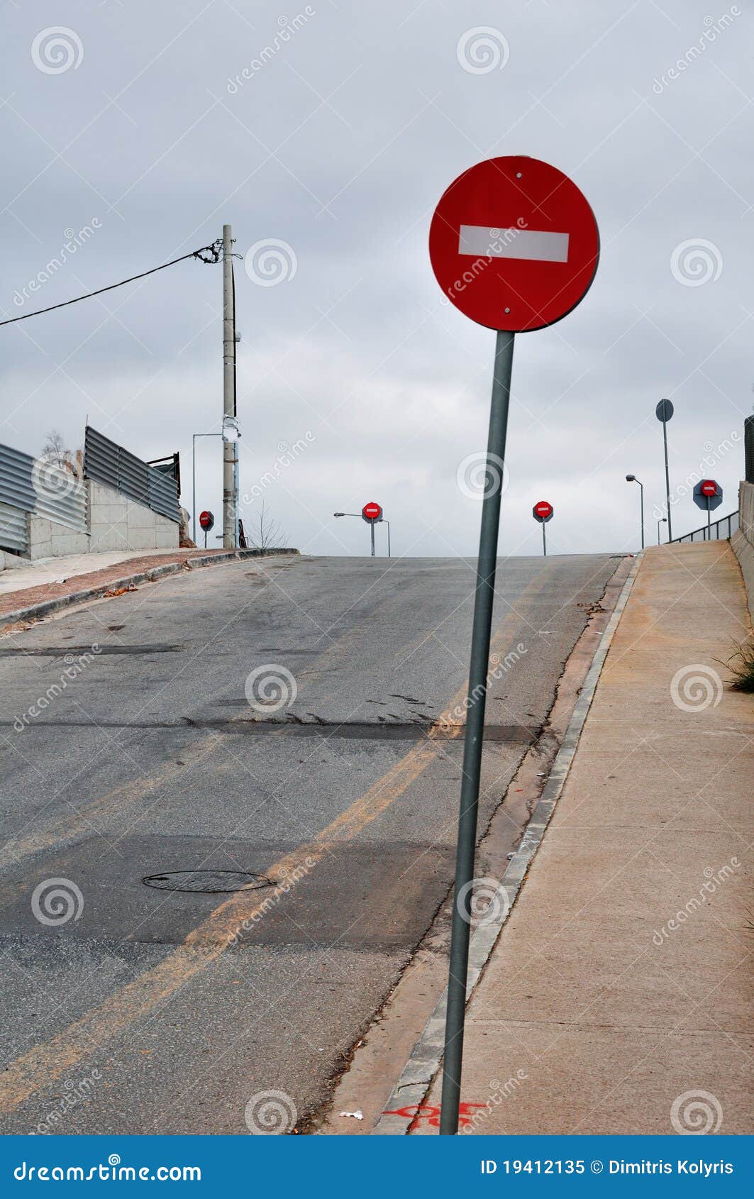 No Entry Sign Royalty-Free Stock Photography | CartoonDealer.com #19412135