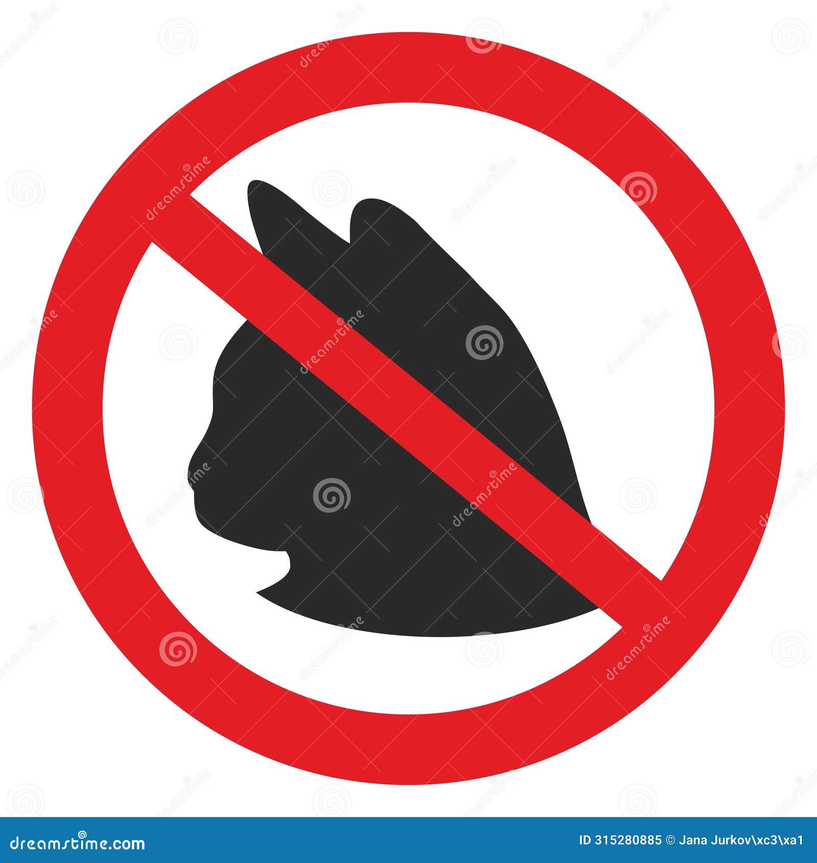 No Entry Sign Red Circle With Closed Umbrella, Restricting Access Stock ... No Entry Sign Red Circle With Closed Umbrella, Restricting Access Stock ...