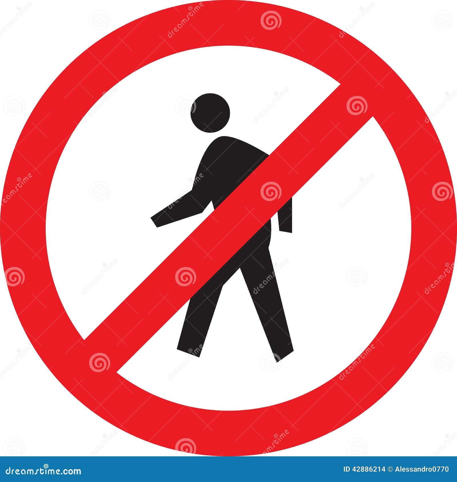 No Entry Sign Stock Photography | CartoonDealer.com #42886214