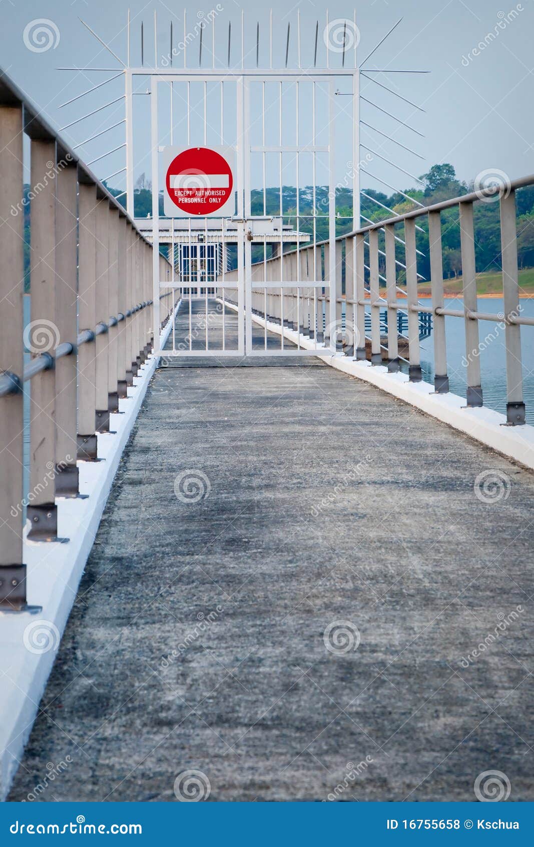 No entry sign on iron gate stock photo. Image of iron - 16755658