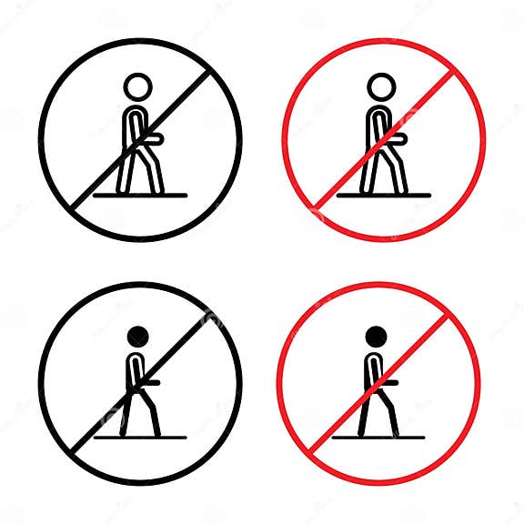 No Entry Permitted Indicating Restricted Access Beyond this Point Stock ...