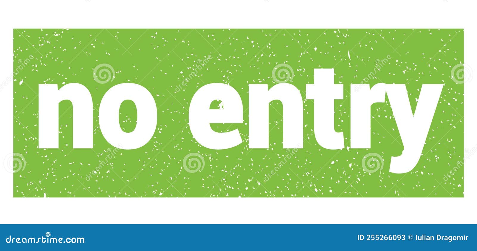 No Entry Text Written on Green Stamp Sign Stock Illustration ... No Entry Text Written on Green Stamp Sign Stock Illustration ...