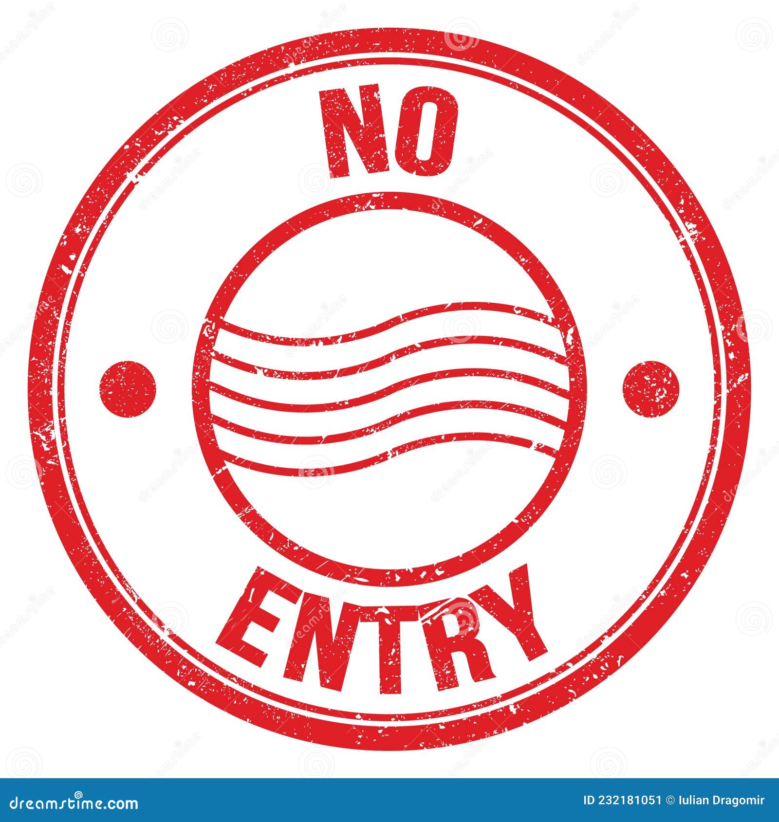 NO ENTRY Text on Red Round Postal Stamp Sign Stock Illustration ... NO ENTRY Text on Red Round Postal Stamp Sign Stock Illustration ...