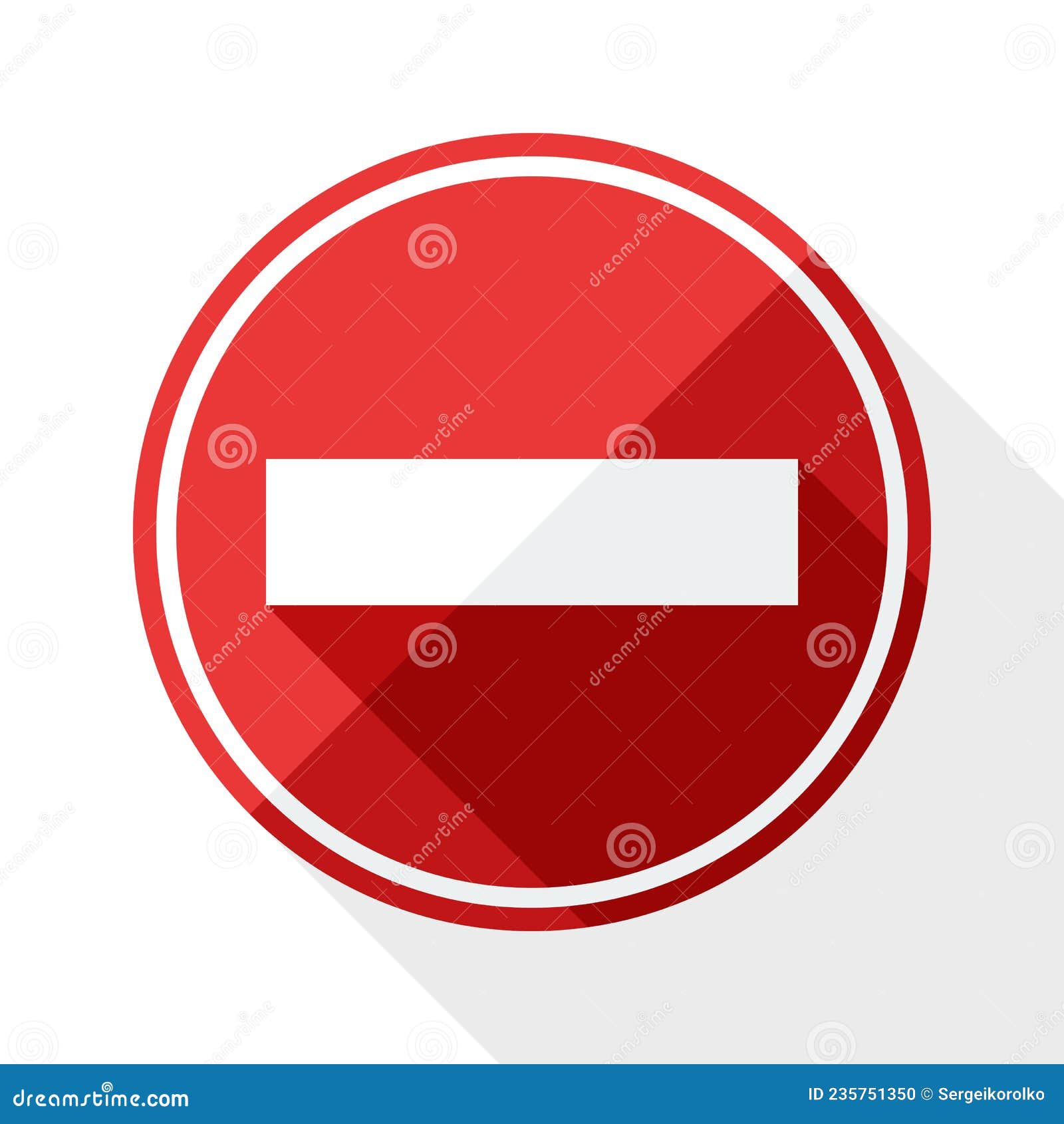 `No Entry` Traffic Sign Pattern Repeat Seamless On A Green Background ...
