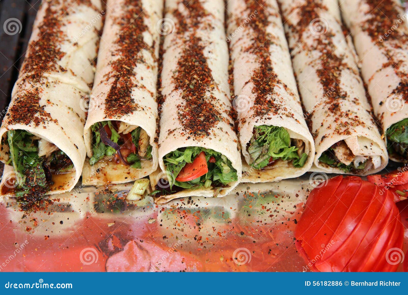 No Espeto Do Doner Do Trigo Duro Foto de Stock - Imagem de delicioso ...