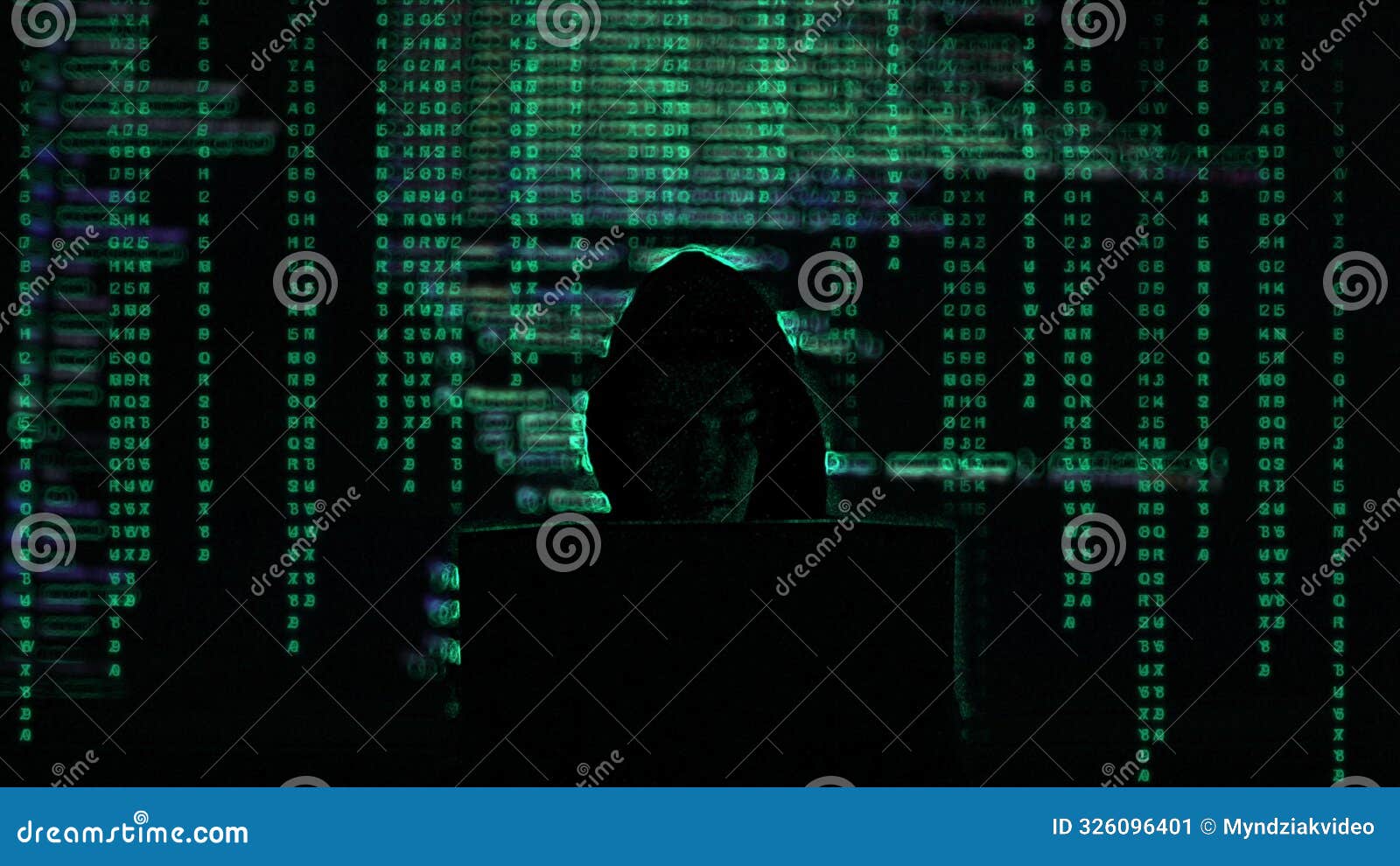 Abstract Programming Background. Blue And Red Glowing Binary Software ... Abstract Programming Background. Blue And Red Glowing Binary Software ...