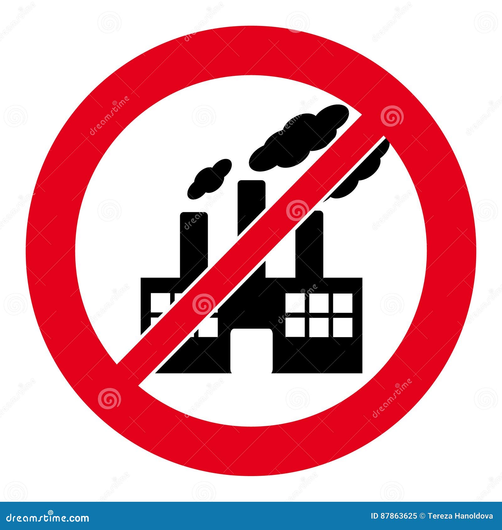 Factory Symbol Logo Design Illustration | CartoonDealer.com #179852810