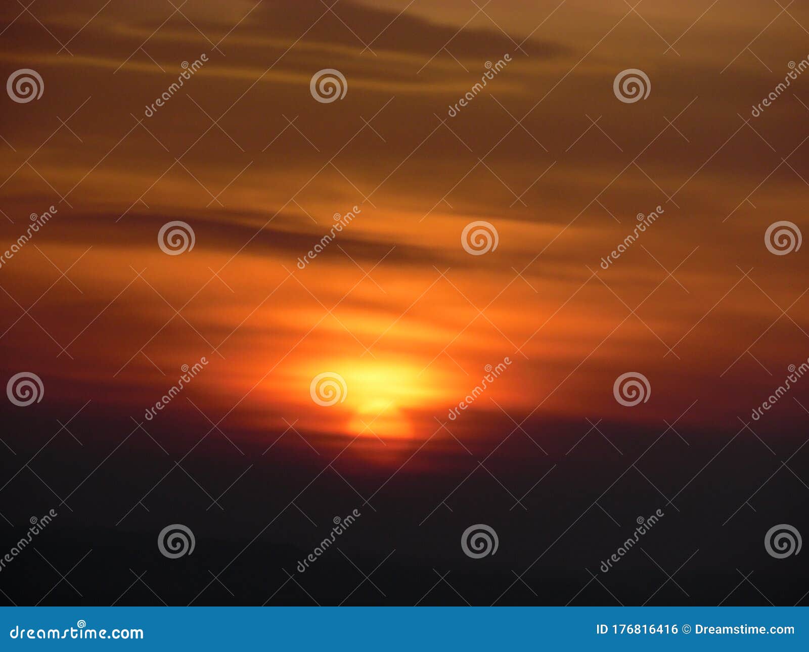 No filter sunset sky stock photo. Image of nature, filter - 176816416