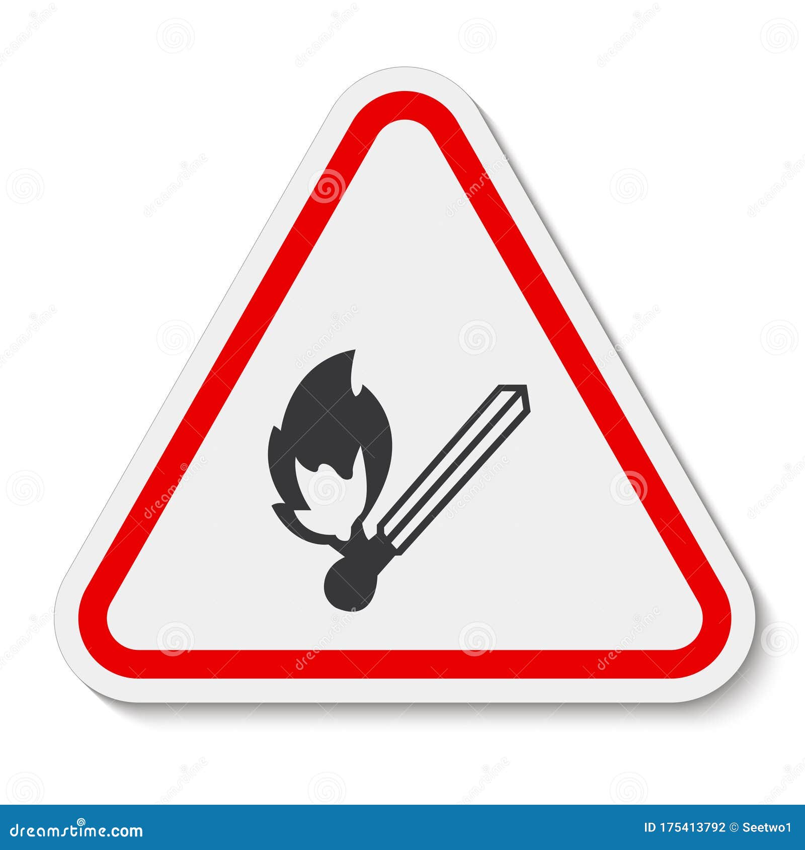 No Fire Ignition Symbol Sign Isolate on White Background,Vector ...