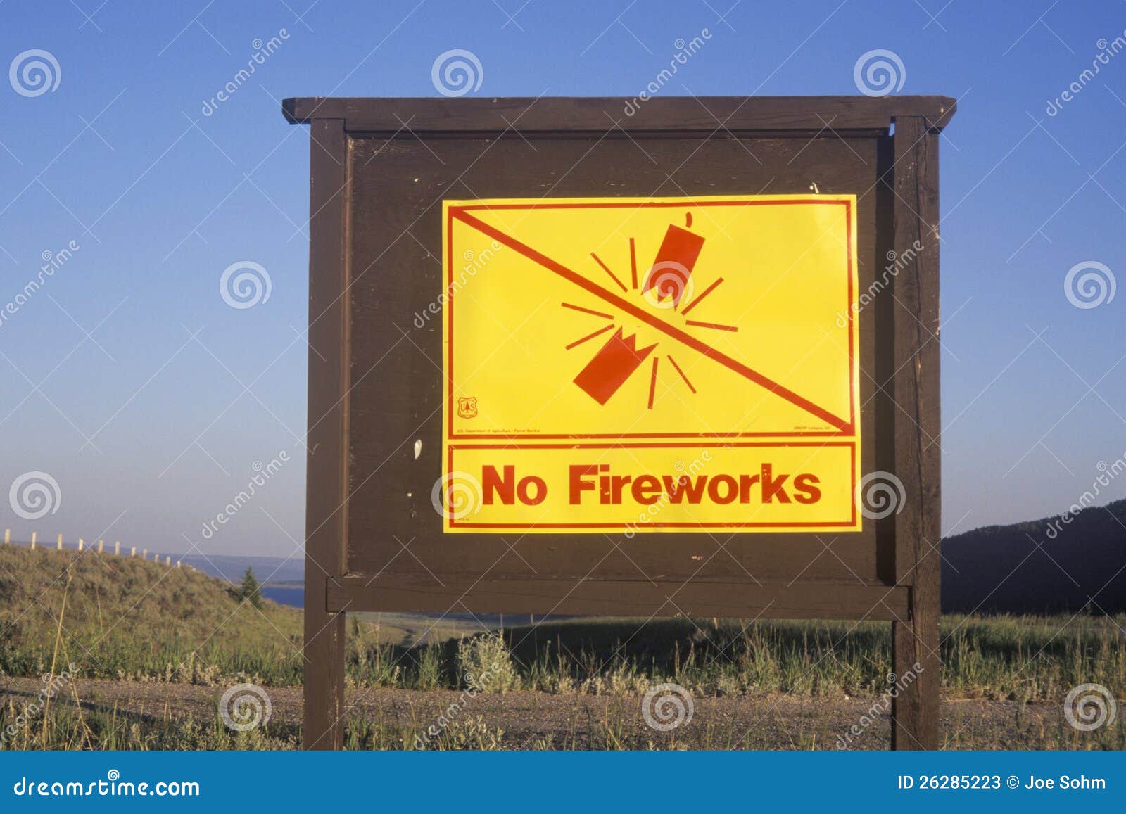 No fireworks sign stock image. Image of warnings, communications - 26285223