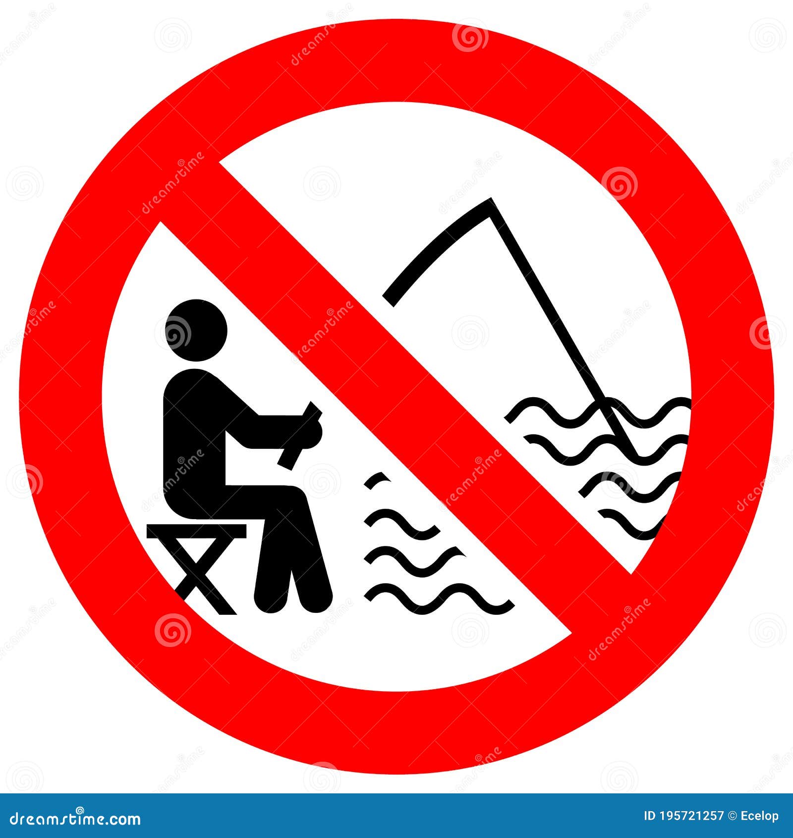 Fishing Hazard Warning Attention Sign Sahaped Cartoon Vector ... Fishing Hazard Warning Attention Sign Sahaped Cartoon Vector ...