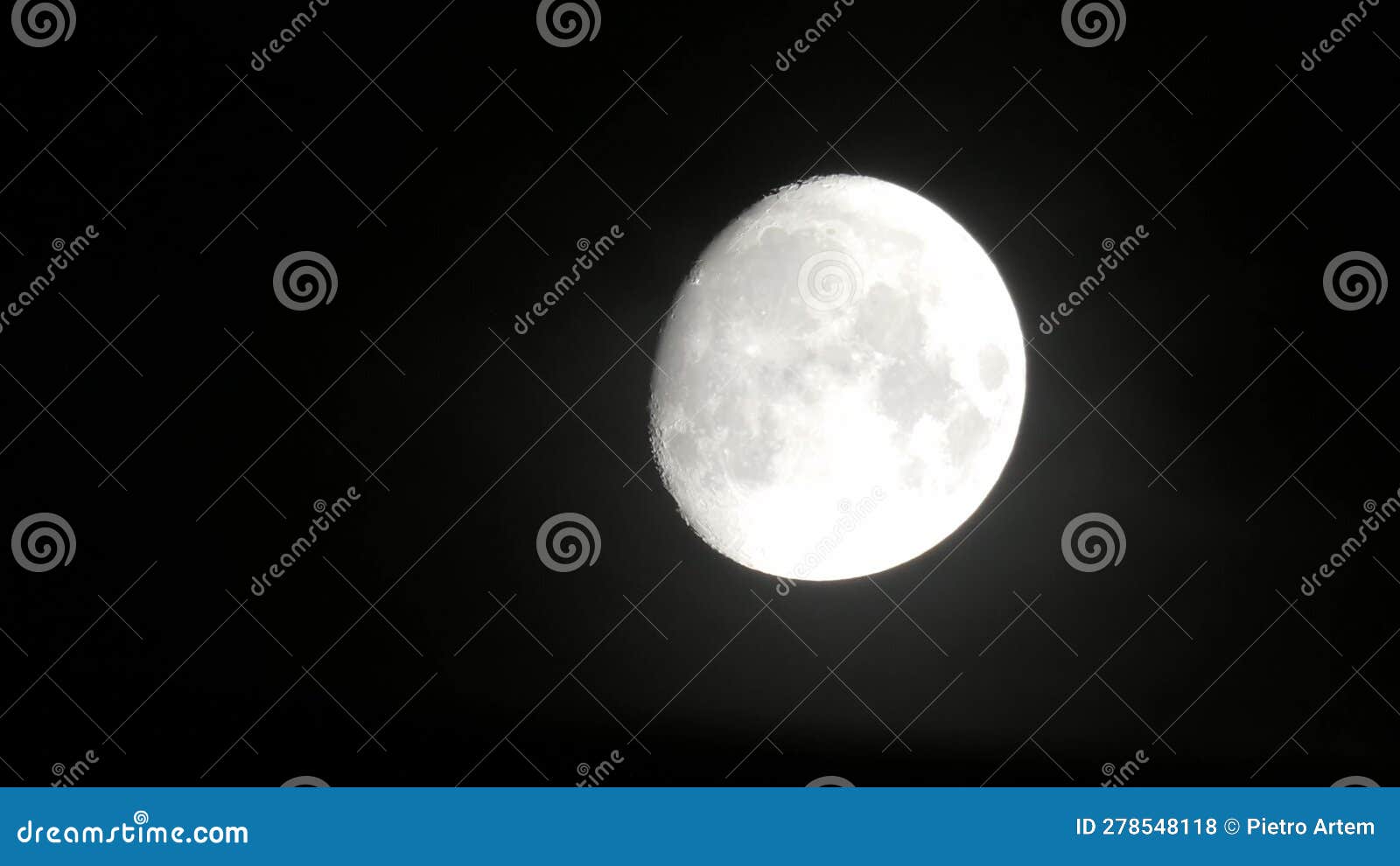 No Full Moon in the Sky with Clouds at Night Stock Footage - Video of ...